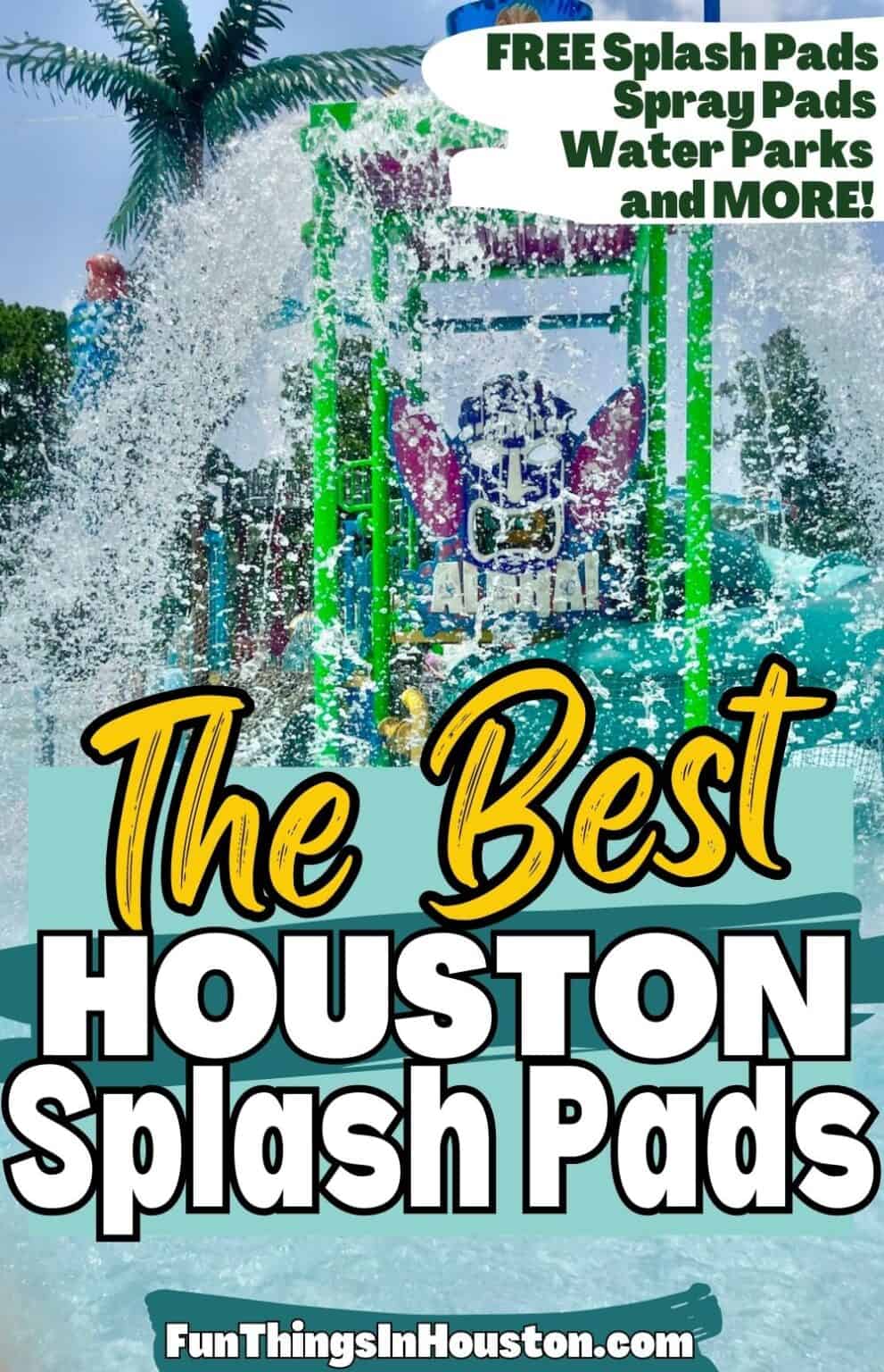 Family Friendly Splash Pads in Houston - funthingsinhouston.com