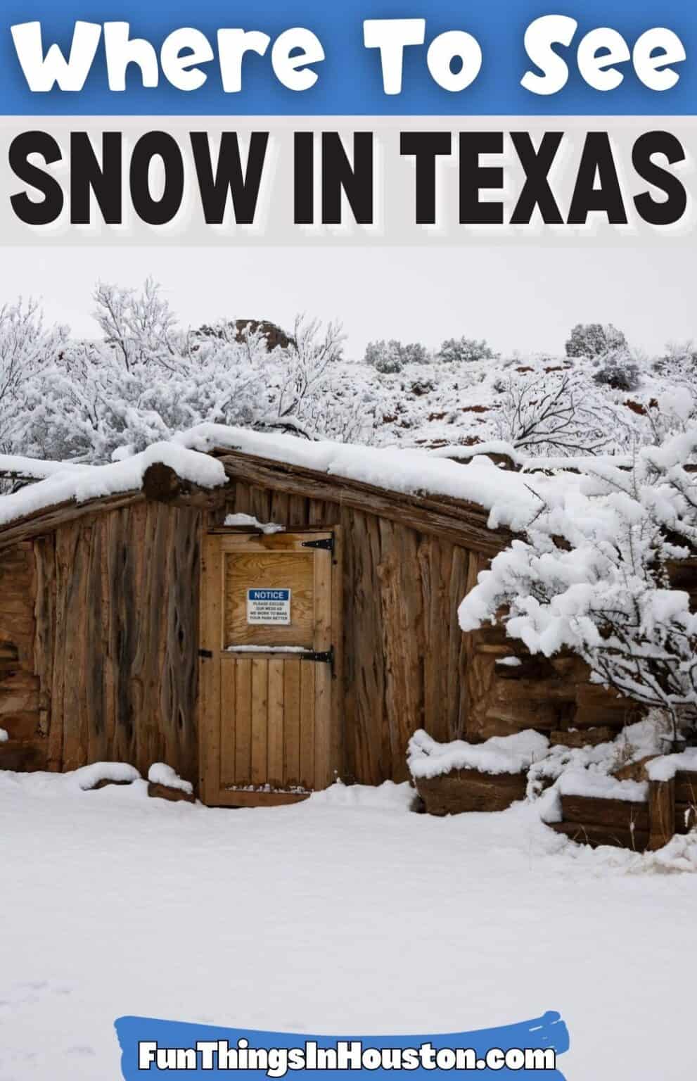 Top 7 Places Where to See Snow in Texas This Winter ...